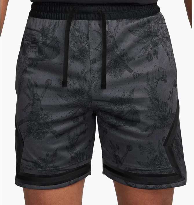 ᐉ Шорти унісекс Air Jordan Dri-Fit Printed Diamond Shorts Black FV8614 ...