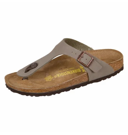 ᐉ Тапочки жіночі BIRKENSTOCK Gizeh Stone Birkoflor Brown 043393 ...