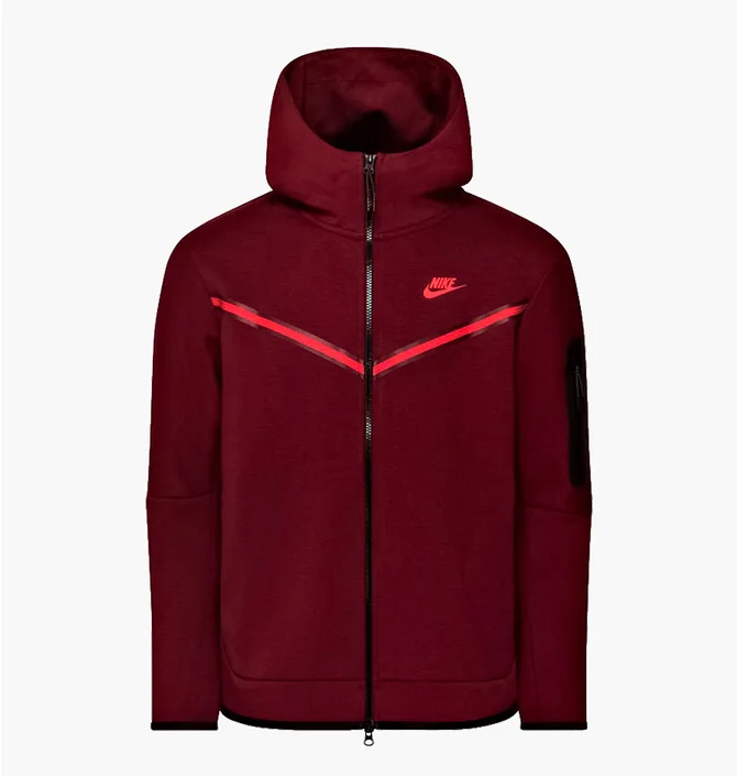 ᐉ Толстовка чоловіча Nike Nsw Tech Fleece Bordo CU4489-677 - придбати в ...